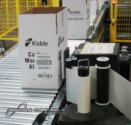 Robotic Labeling - Motion Controls Robotics - Certified FANUC System ...