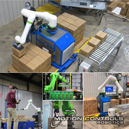 Maximize Palletizing Power - Motion Controls Robotics - Certified FANUC System Integrator